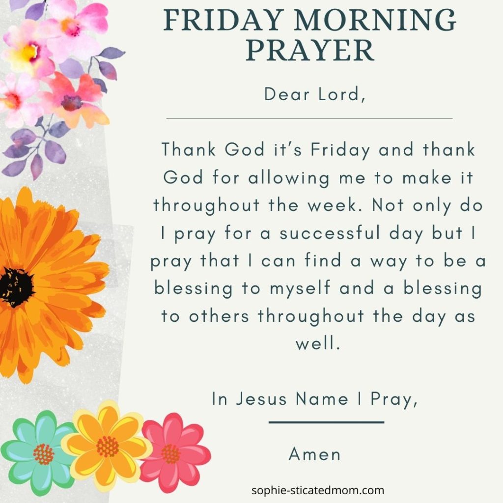 7 Amazing Morning Prayers For Everyday Of The Week